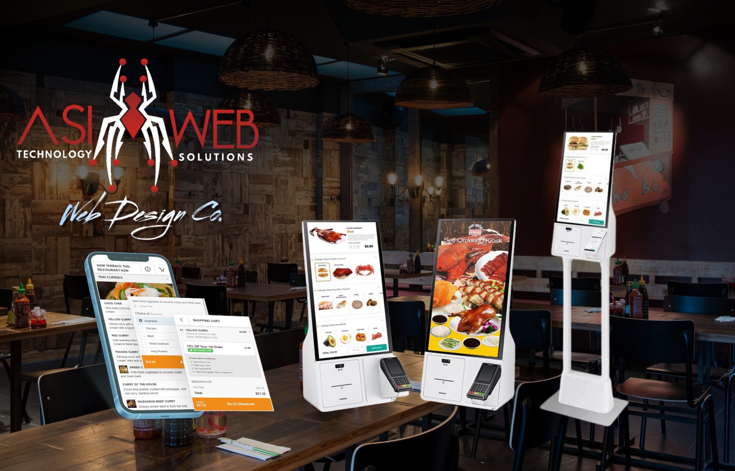 Self-Ordering Kiosks » ASI Web Restaurant | Online Ordering System for Restaurants w/POS Integration